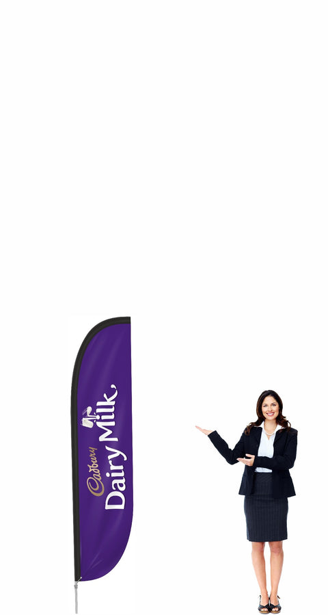 Crest Flags 2.8m | Premium – Feather Flags Express