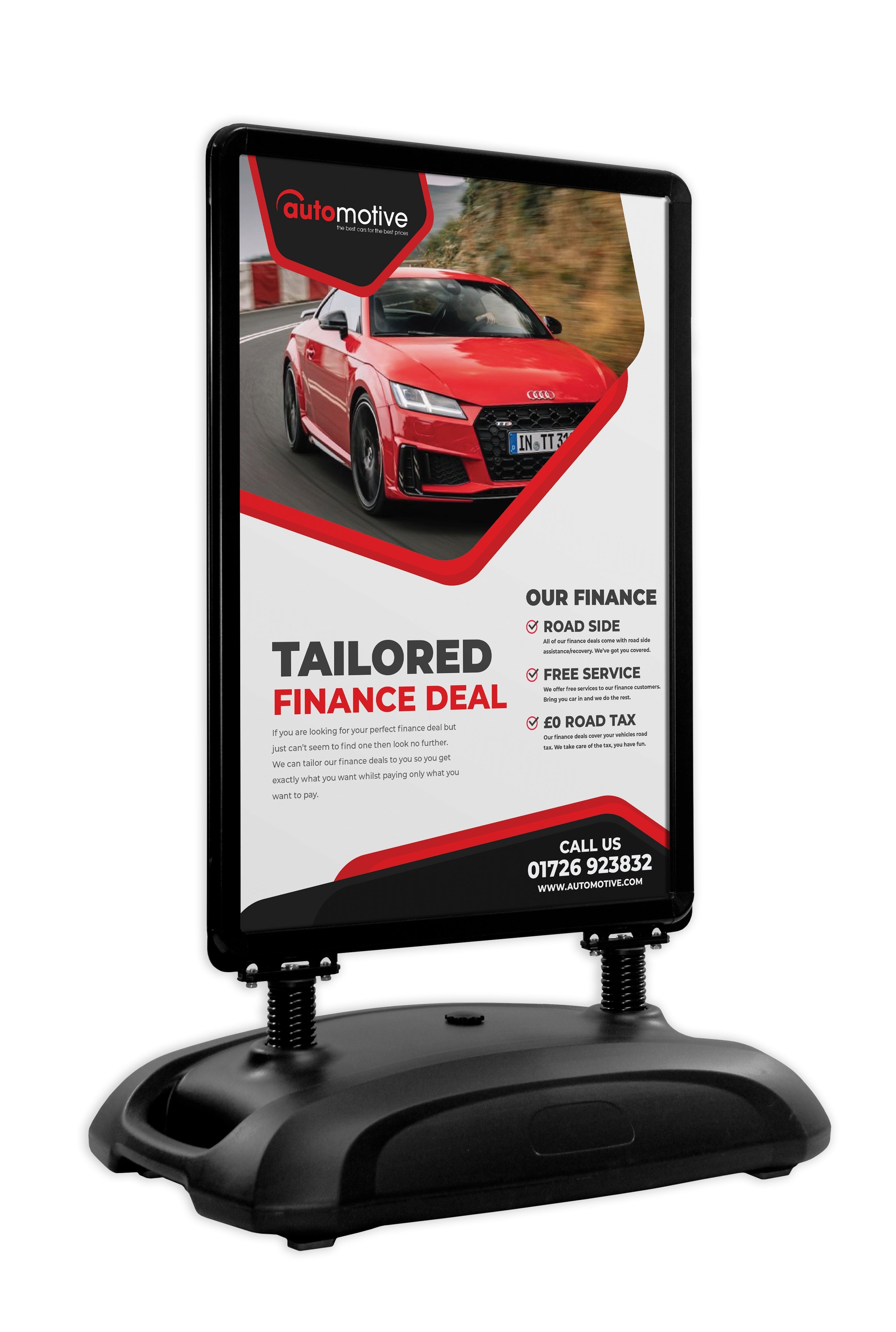 Sightmaster 3 | Pavement Sign – Feather Flags Express