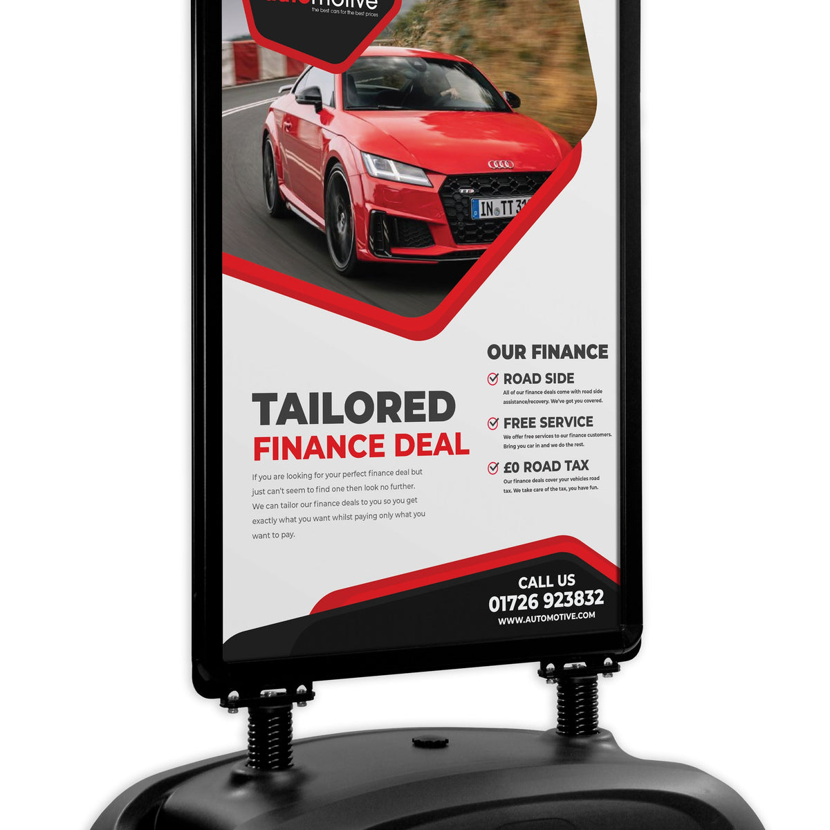 Sightmaster 3 | Pavement Sign – Feather Flags Express